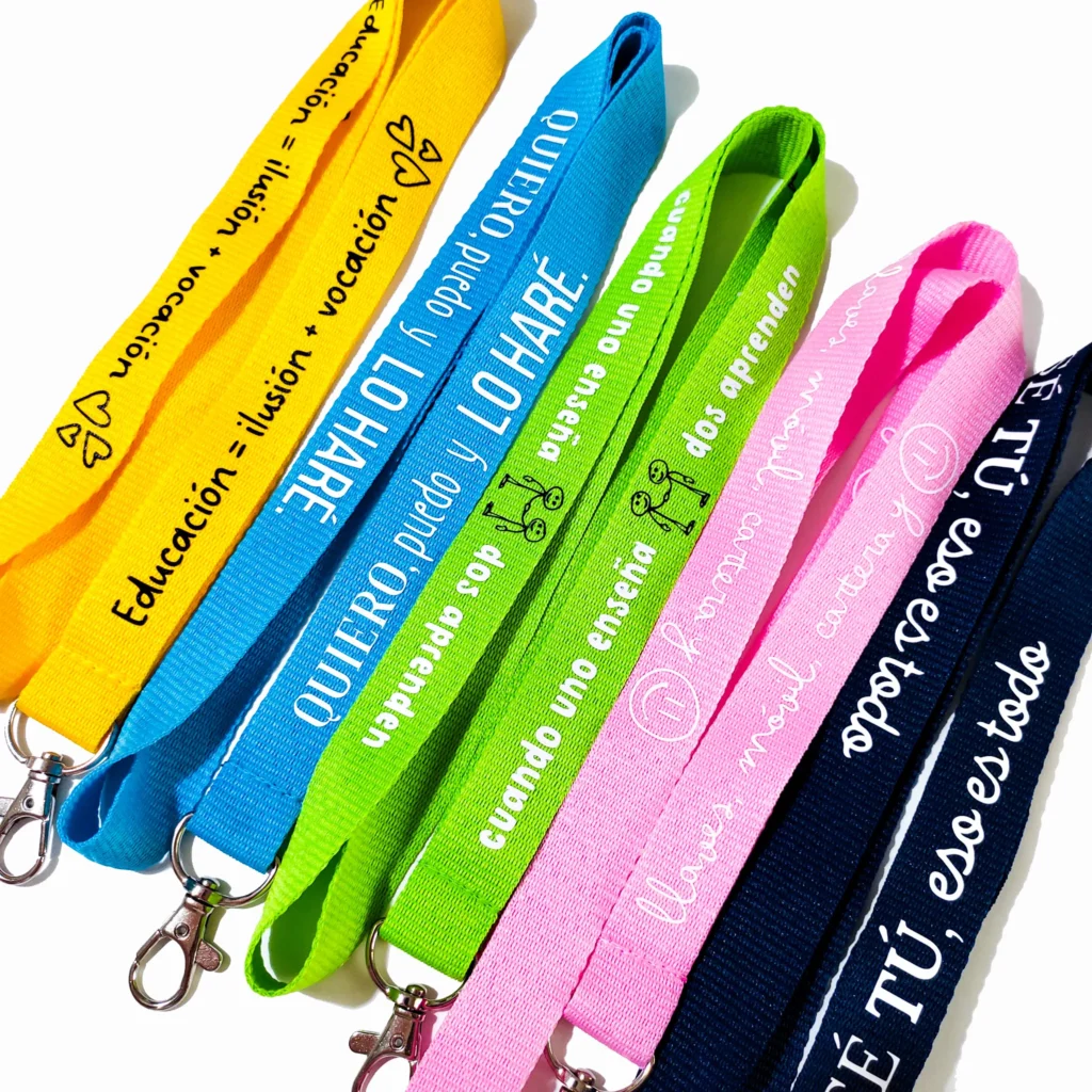 PACK 3 Lanyards de colores - Disowned factory